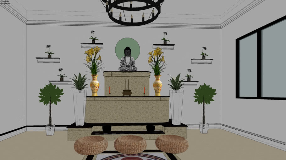 VietNam Buddhist altar 02 | 3D Warehouse