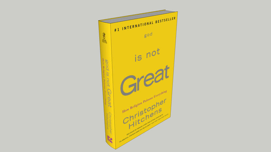 Book God is not Great by Christopher Hitchens | 3D Warehouse
