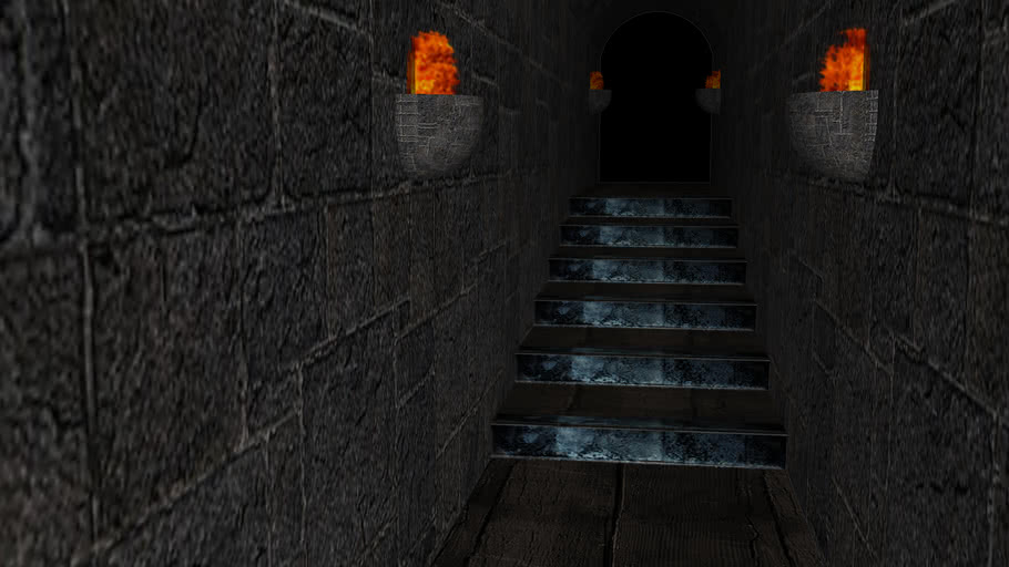 Dungeon Hallway | 3D Warehouse