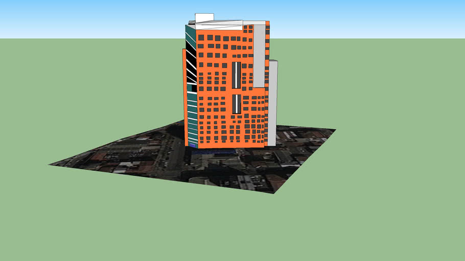 Torre O' Higgins (depues del terremoto Chile 2010) | 3D Warehouse