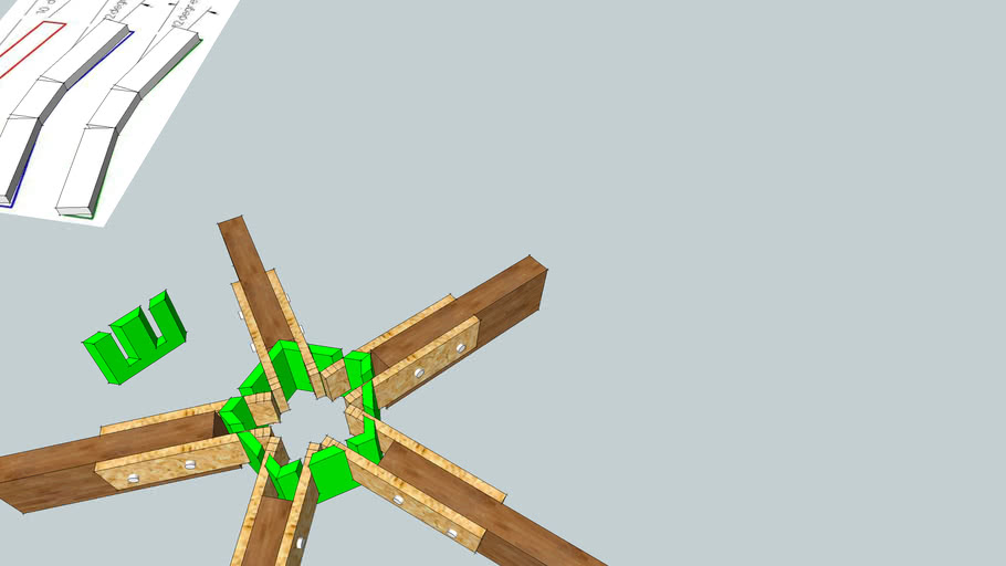 Geodesic Dome Hub Sketch | 3D Warehouse