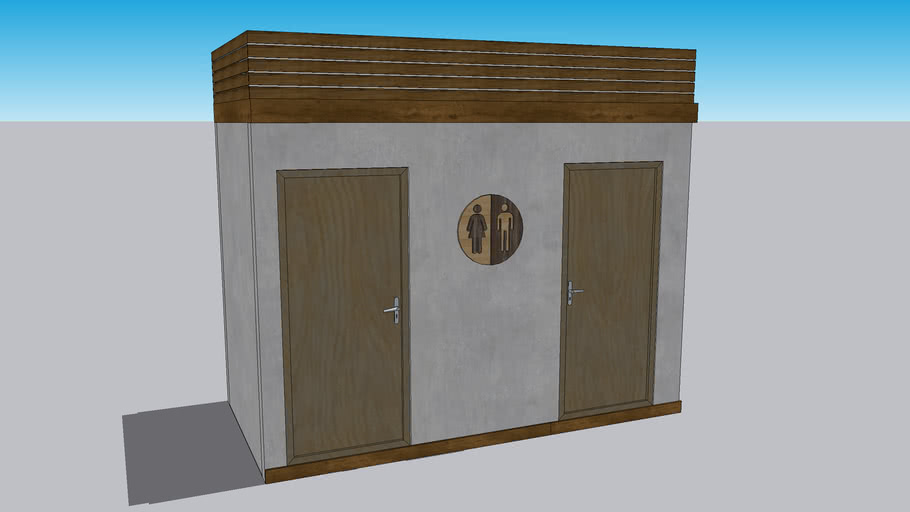Public Toilet | 3D Warehouse