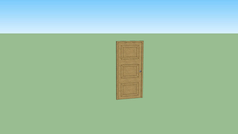 Simple door | 3D Warehouse