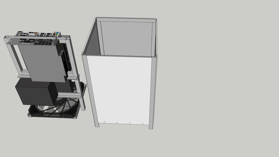 Mini ITX DIY case and structure | 3D Warehouse