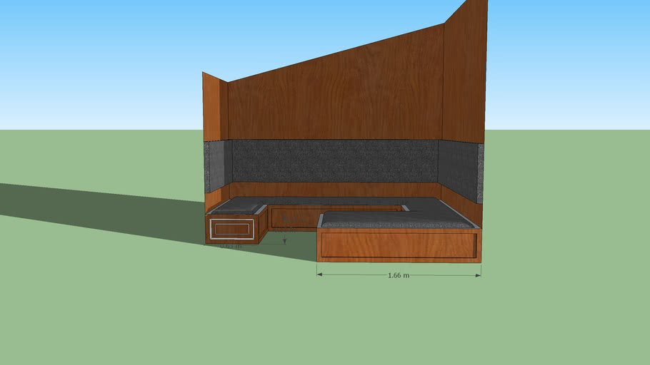 School bench | 3D Warehouse