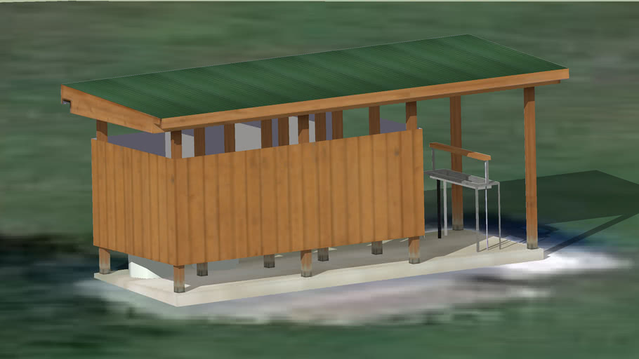 Maple Leaf Campsite Latrine | 3D Warehouse