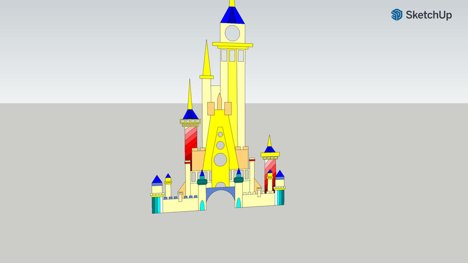 Disney Castle | 3D Warehouse