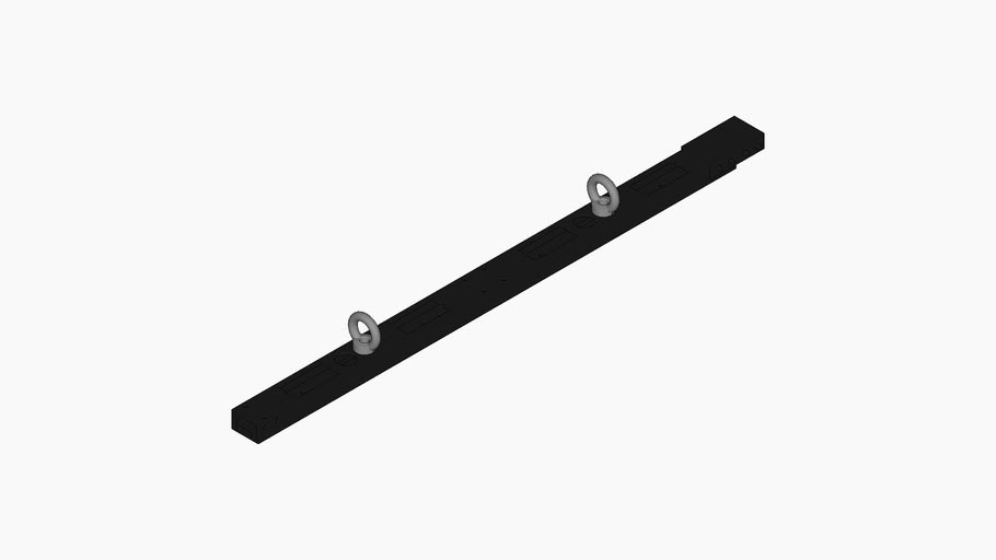 Hi-LED 55 rigging bar 992mm B | 3D Warehouse