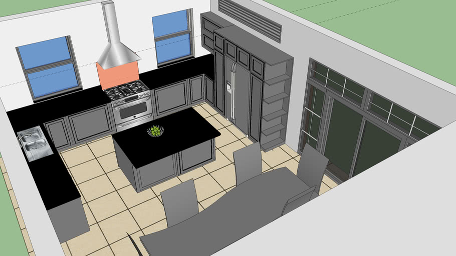 Modular Kitchen | 3D Warehouse