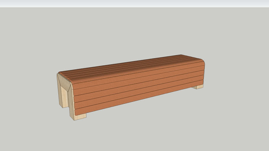 CB2 Hani 72' Velvet Bench | 3D Warehouse