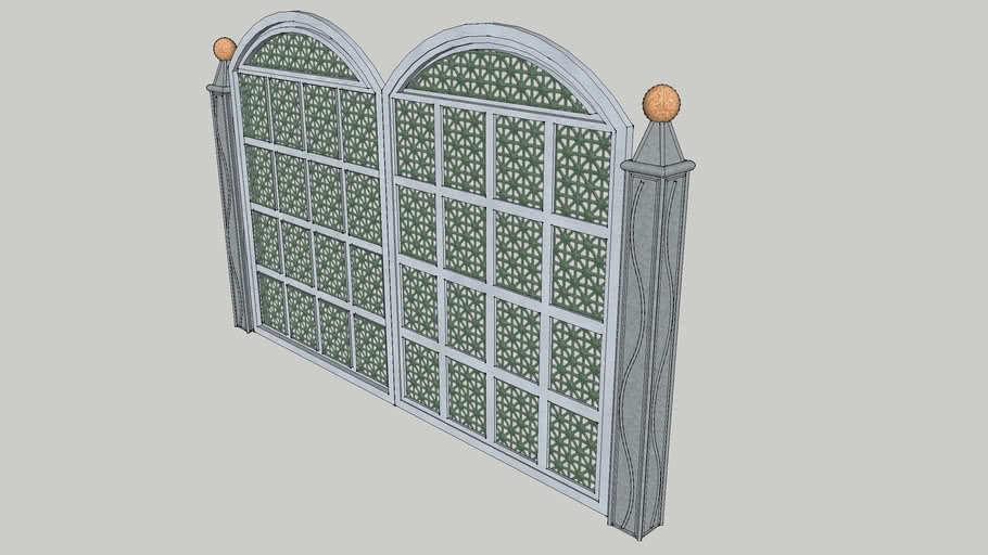 entrance gate | 3D Warehouse