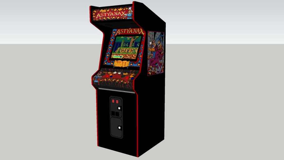 Astyanax arcade game | 3D Warehouse