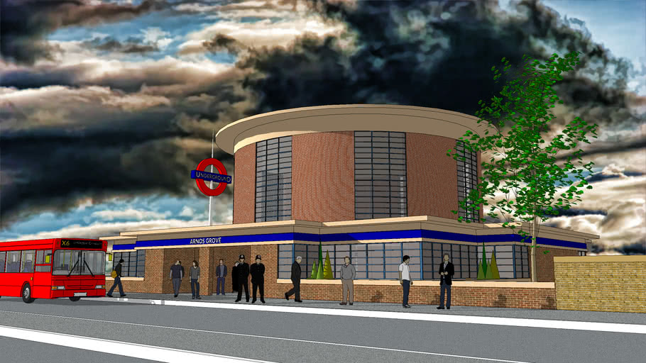 ARNOS GROVE STATION | 3D Warehouse