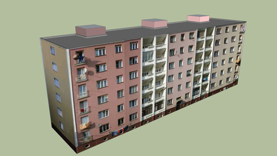 Panel building | 3D Warehouse