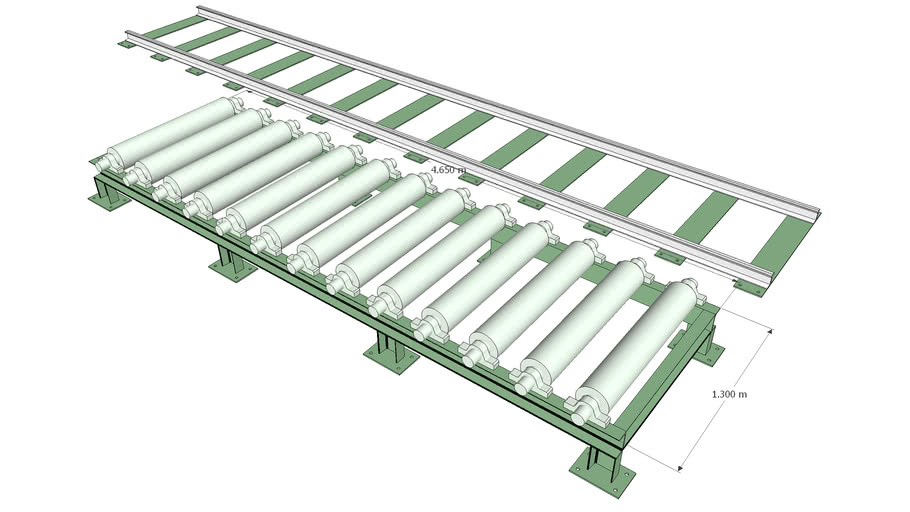 Roller Conv | 3D Warehouse