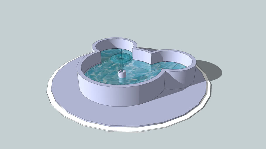 Mickey mouse fountain | 3D Warehouse
