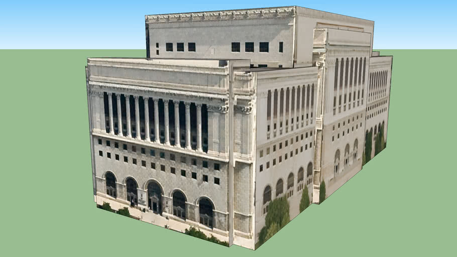 Milwaukee County Courthouse, Milwaukee, WI, USA | 3D Warehouse