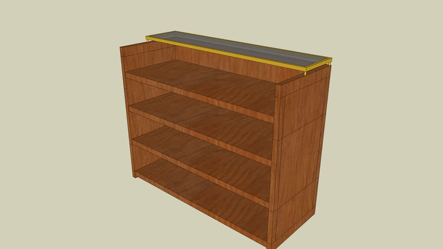 Display Shelf | 3D Warehouse