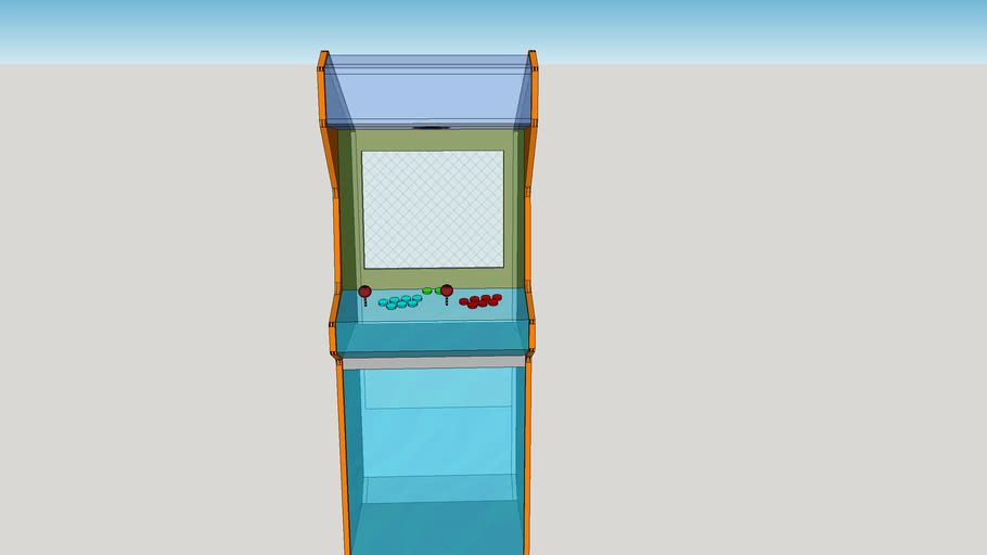 Arcade Machine PiProJJ | 3D Warehouse
