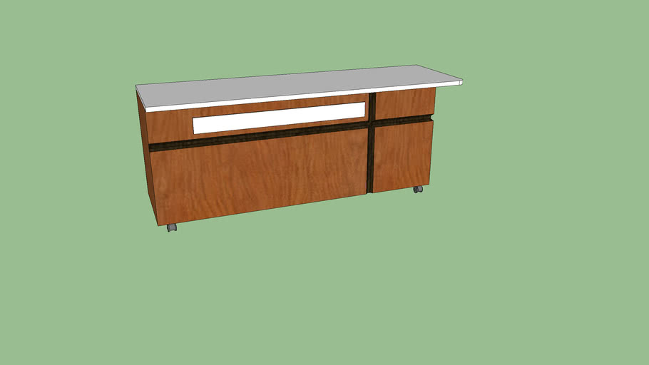 welcome desk | 3D Warehouse