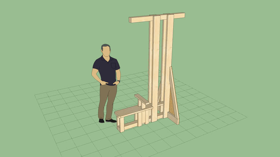 Lat Pulldown Machine | 3D Warehouse