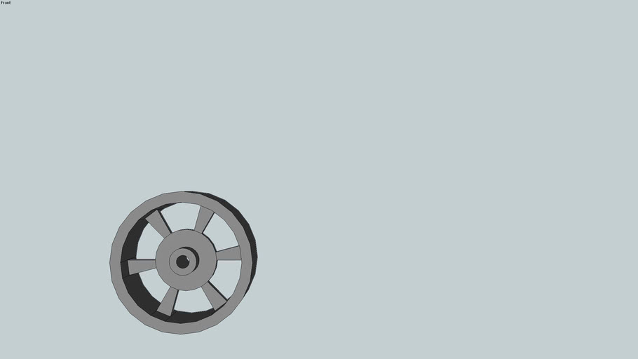 CO2 Racer Rear Wheel | 3D Warehouse