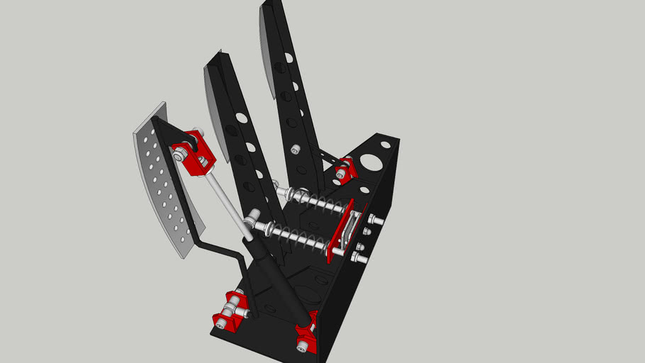 DIY sim racing pedal | 3D Warehouse