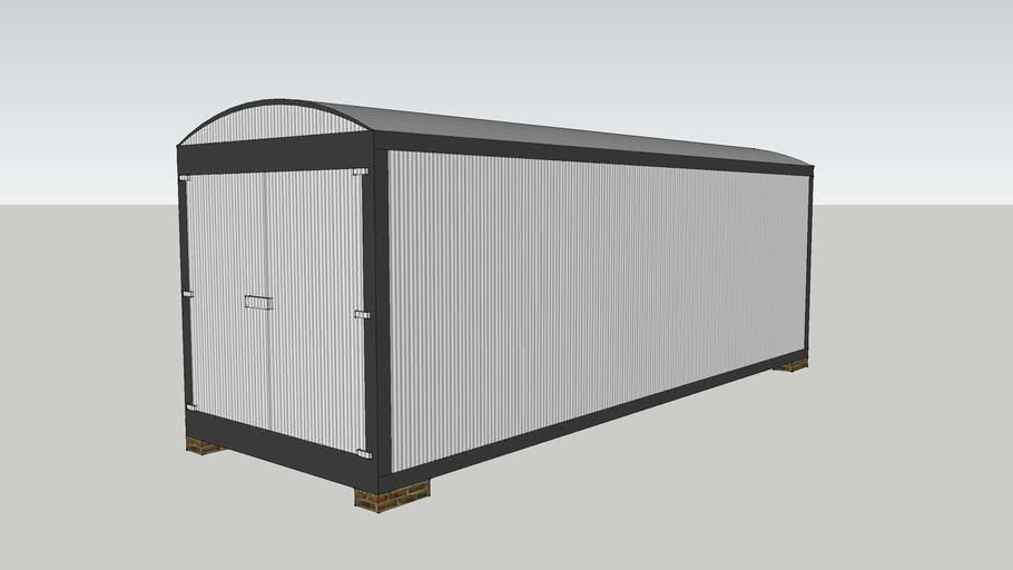 Flu-Cured Tobacco Curing Barn | 3D Warehouse