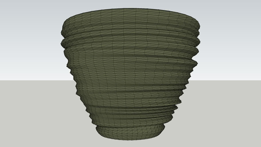 dedon babylon vase L | 3D Warehouse