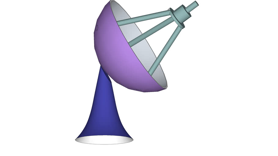 Parabolic Antenna | 3D Warehouse