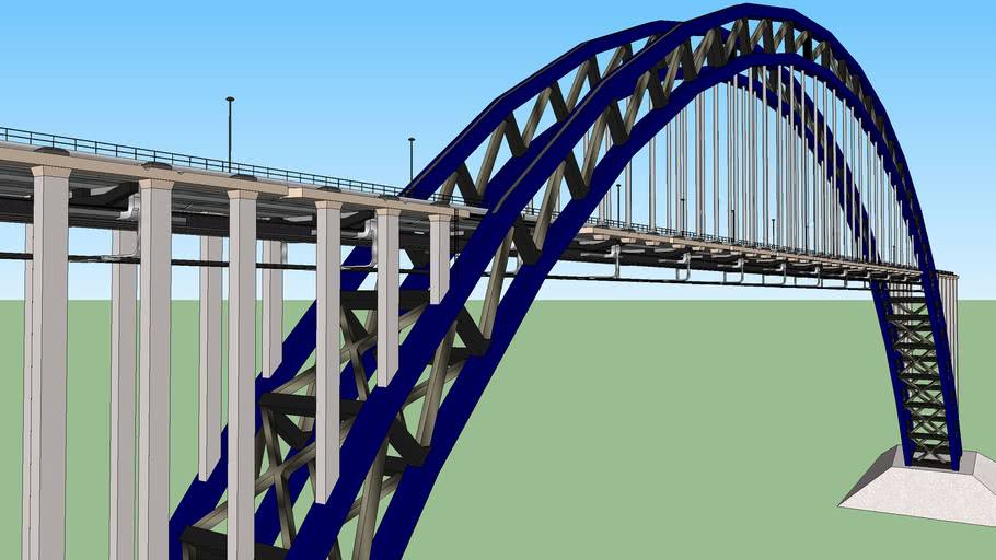 Arch Bridge | 3D Warehouse