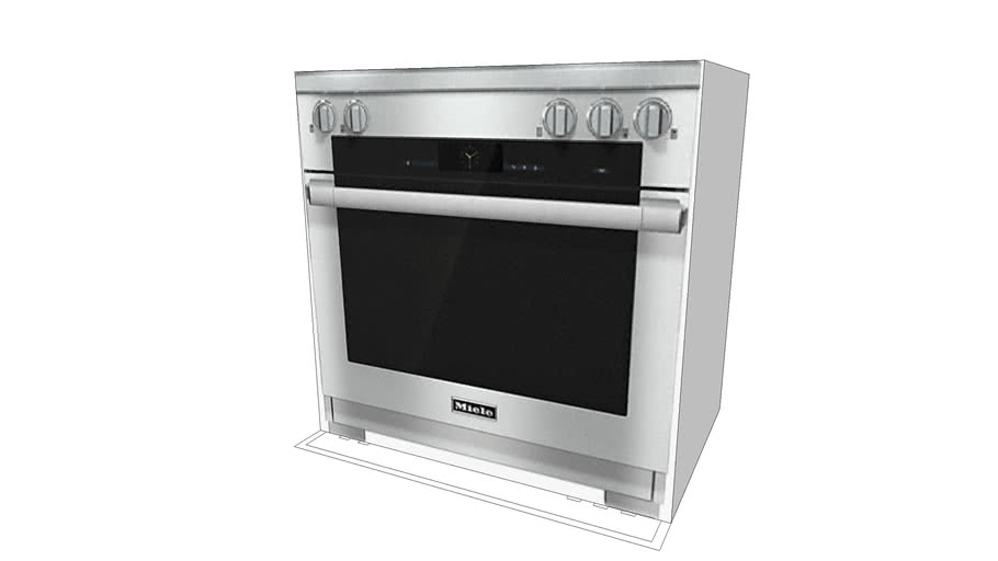 Cooker-Miele HR1936G-2D+3D-LITE | 3D Warehouse