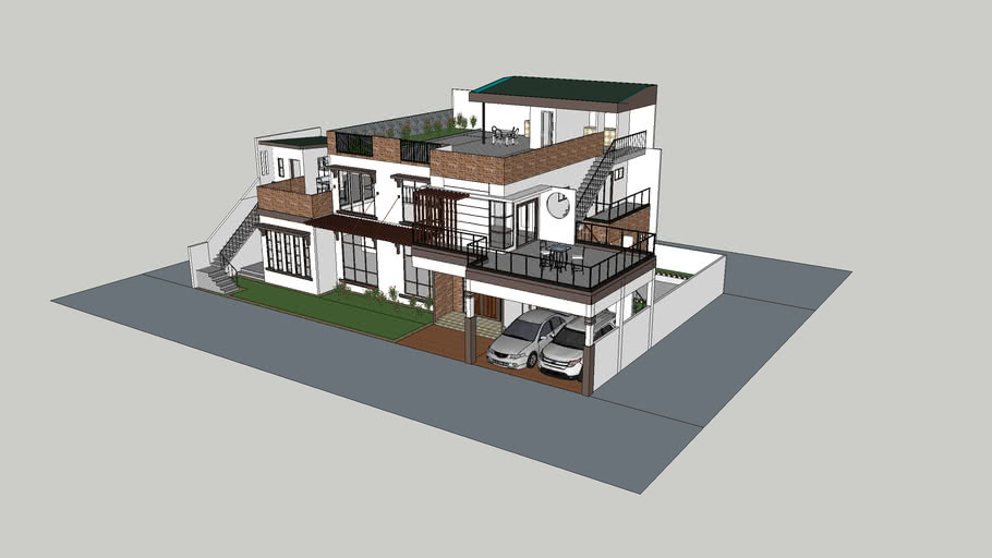 ROOF DECK HOUSE | 3D Warehouse