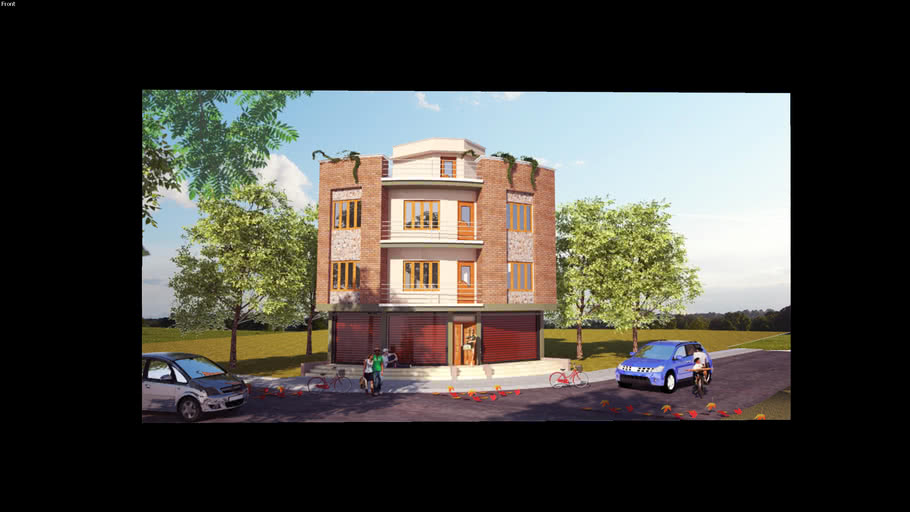 Nepali Building | 3D Warehouse