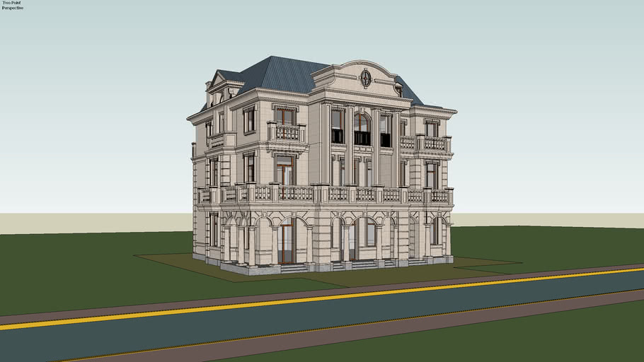 classic villa III | 3D Warehouse