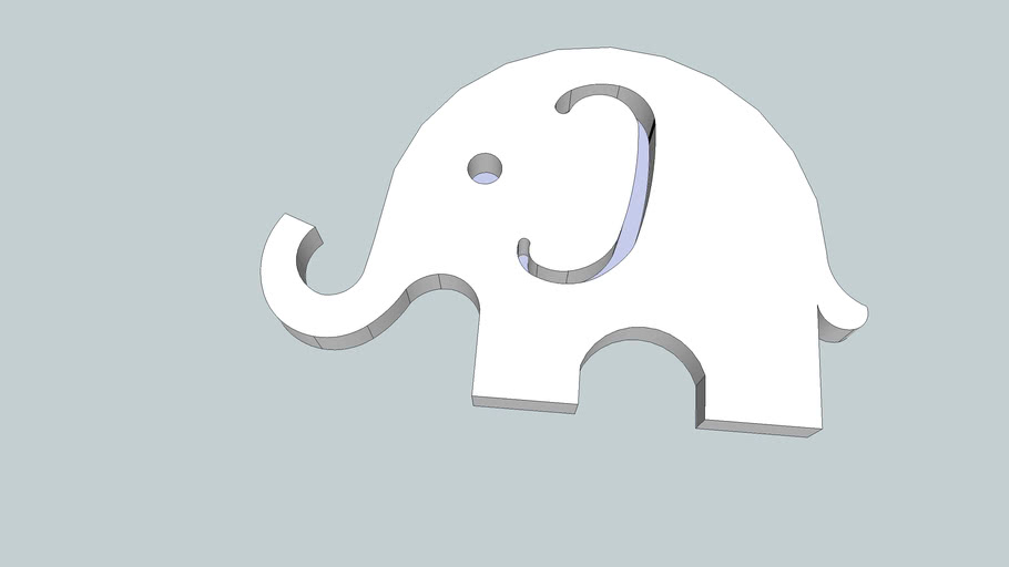 2D Elephant | 3D Warehouse