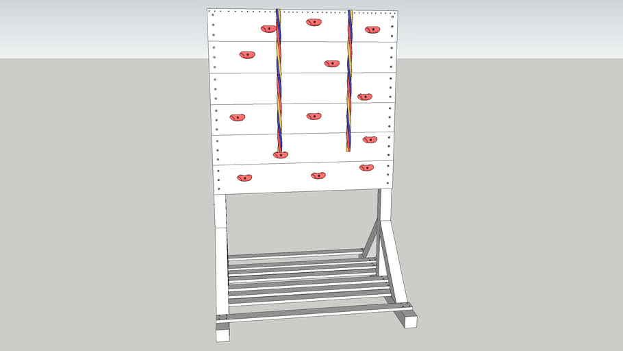 Rope and Climbing Wall | 3D Warehouse