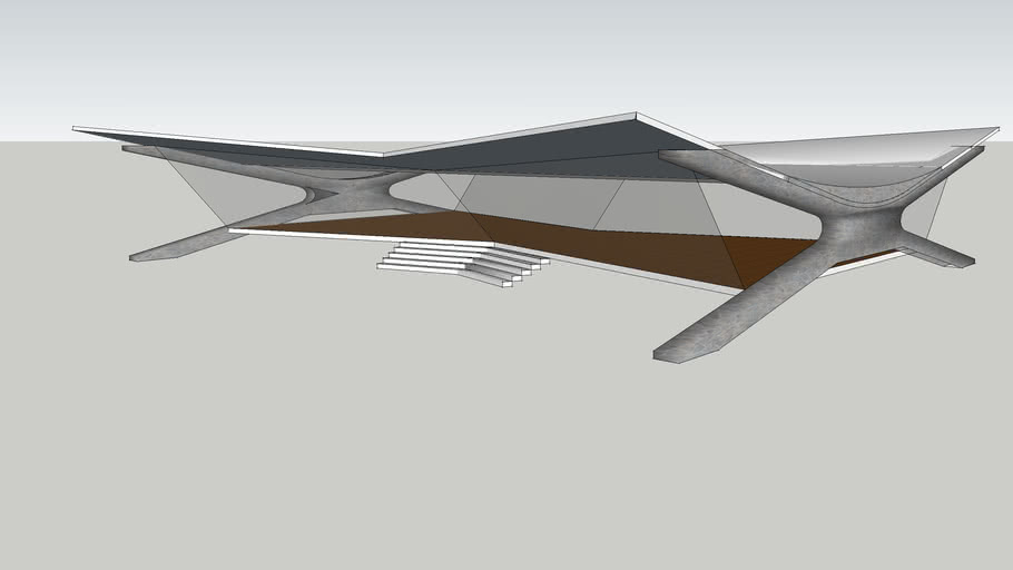 X building | 3D Warehouse