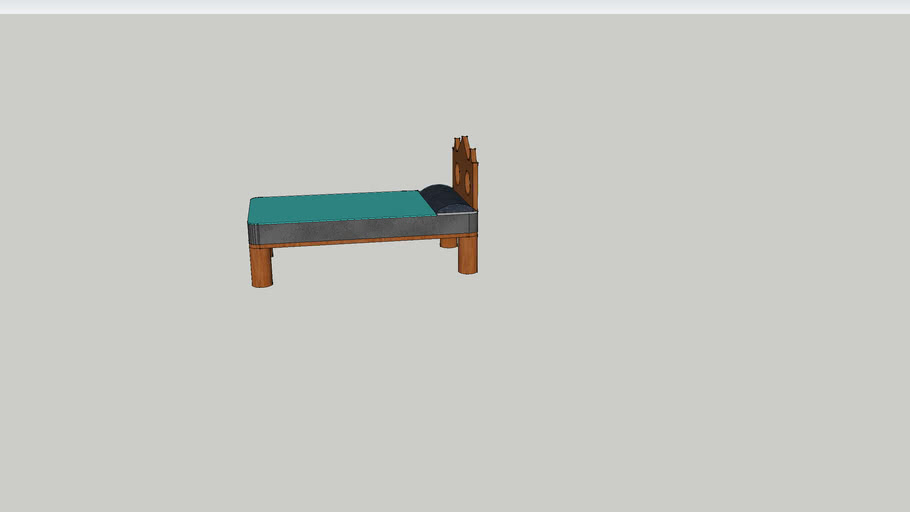 Single bed | 3D Warehouse