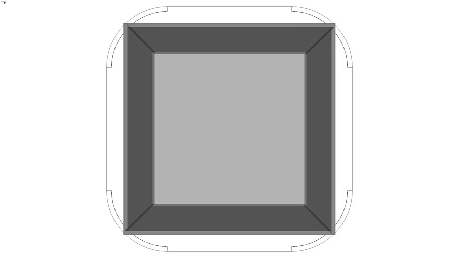 Display Stand w/ Acrylic - Ref.: CUB ADAS | 3D Warehouse