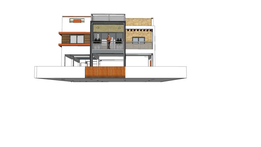 4 BHK House | 3D Warehouse