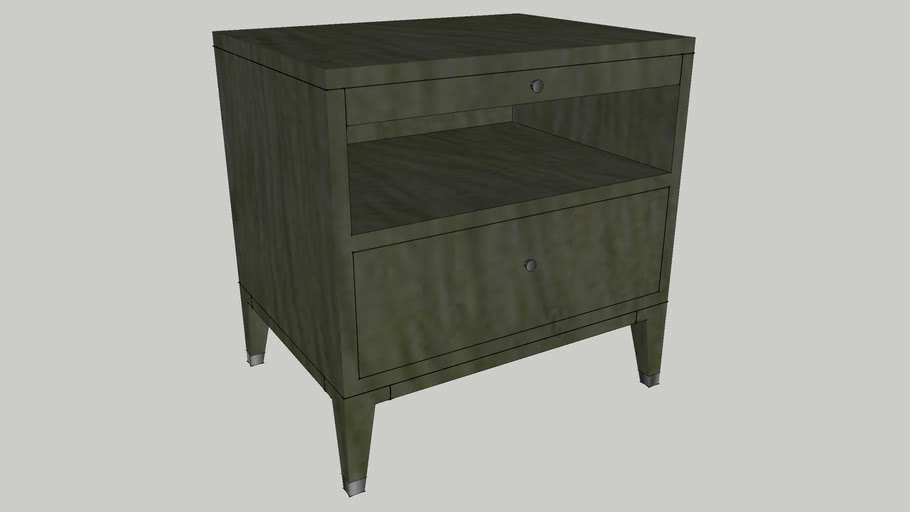 Modern Moment Bedside Table | 3D Warehouse