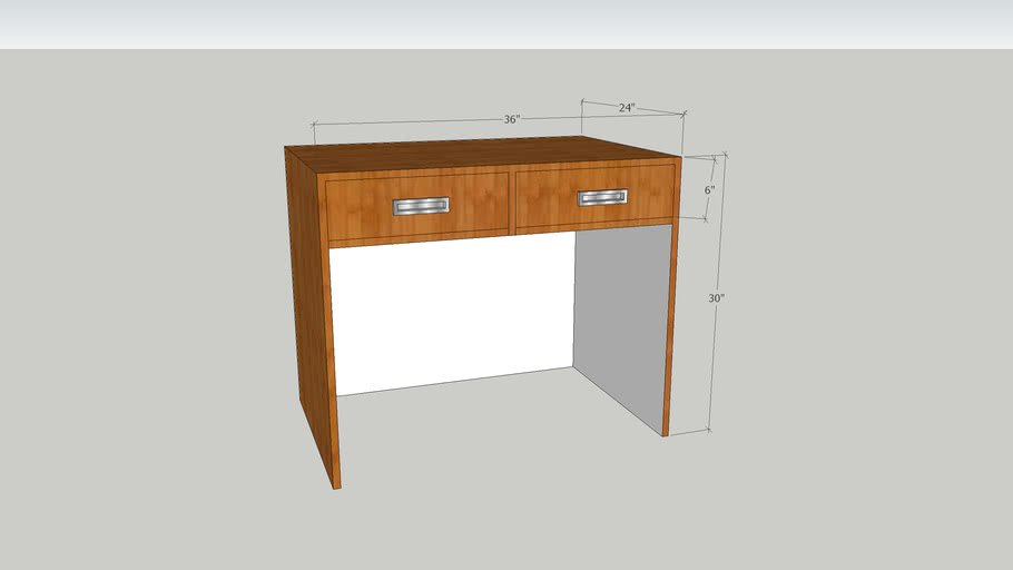 STUDY TABLE | 3D Warehouse