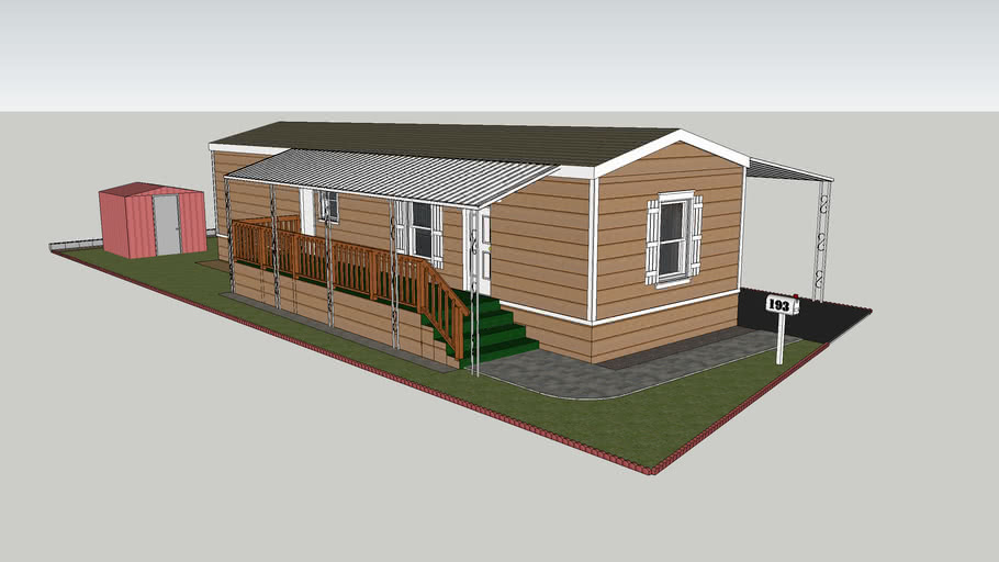 Mobile Home 14x48 | 3D Warehouse