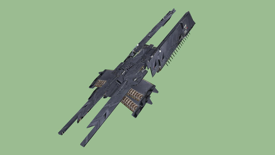 Helghast Empire chairman Jorhan Stahl Khage cruiser | 3D Warehouse