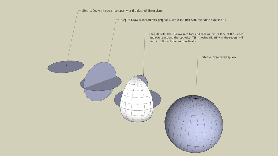 Creating a sphere | 3D Warehouse