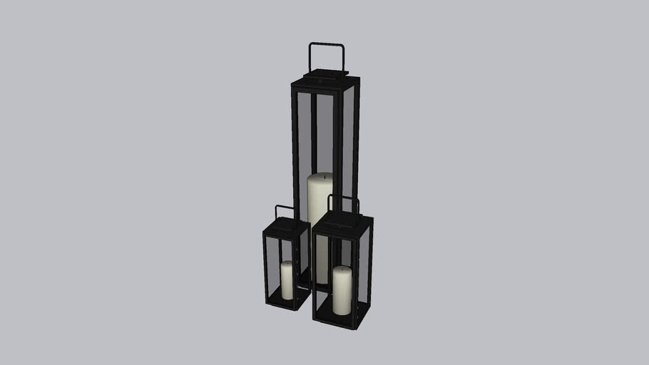 RH_Amalfi lantern | 3D Warehouse