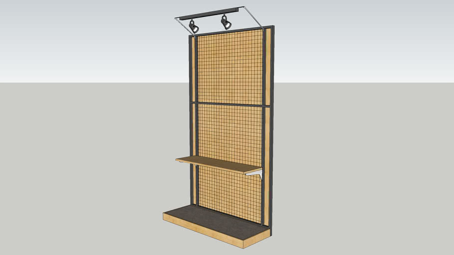 FURNITURE FOR MERCHANDISE DISPLAY | 3D Warehouse
