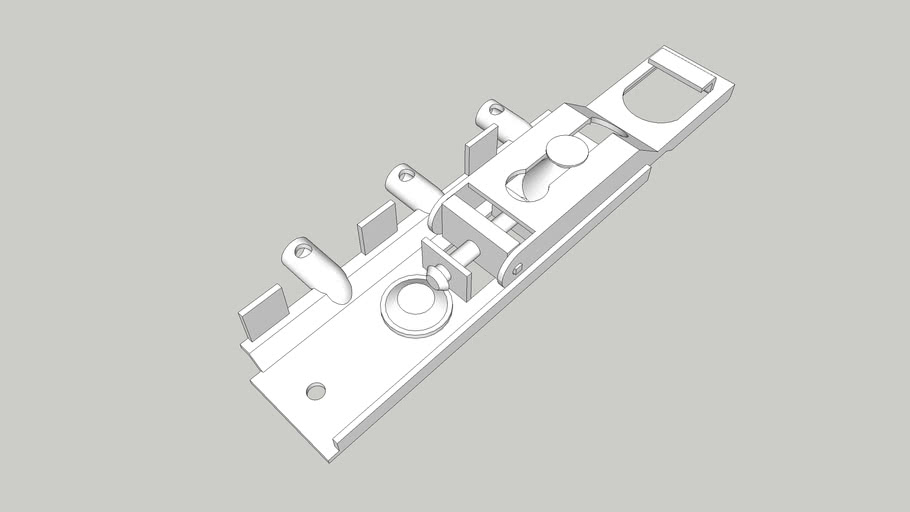 Camar 818.32 - hanging brackets for wall units | 3D Warehouse