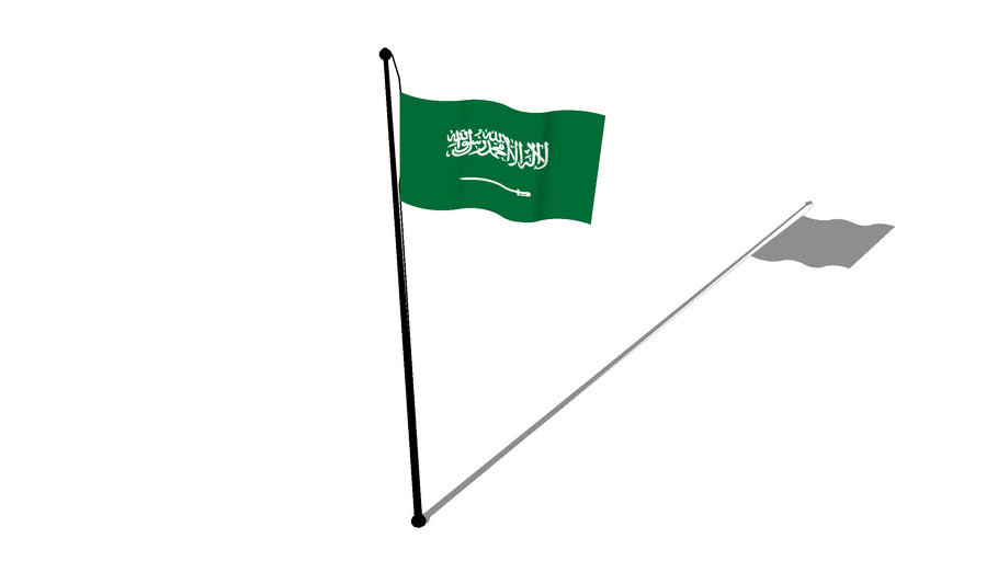 Flag of Saudi Arabia - علم المملكة العربية السعودية | 3D Warehouse